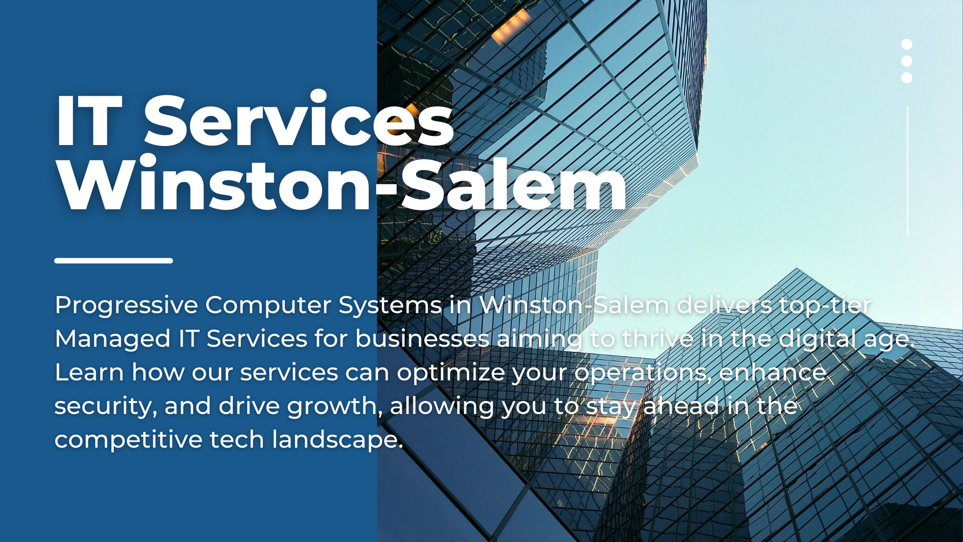 IT Services In Winston-Salem | Progressive Computer Systems