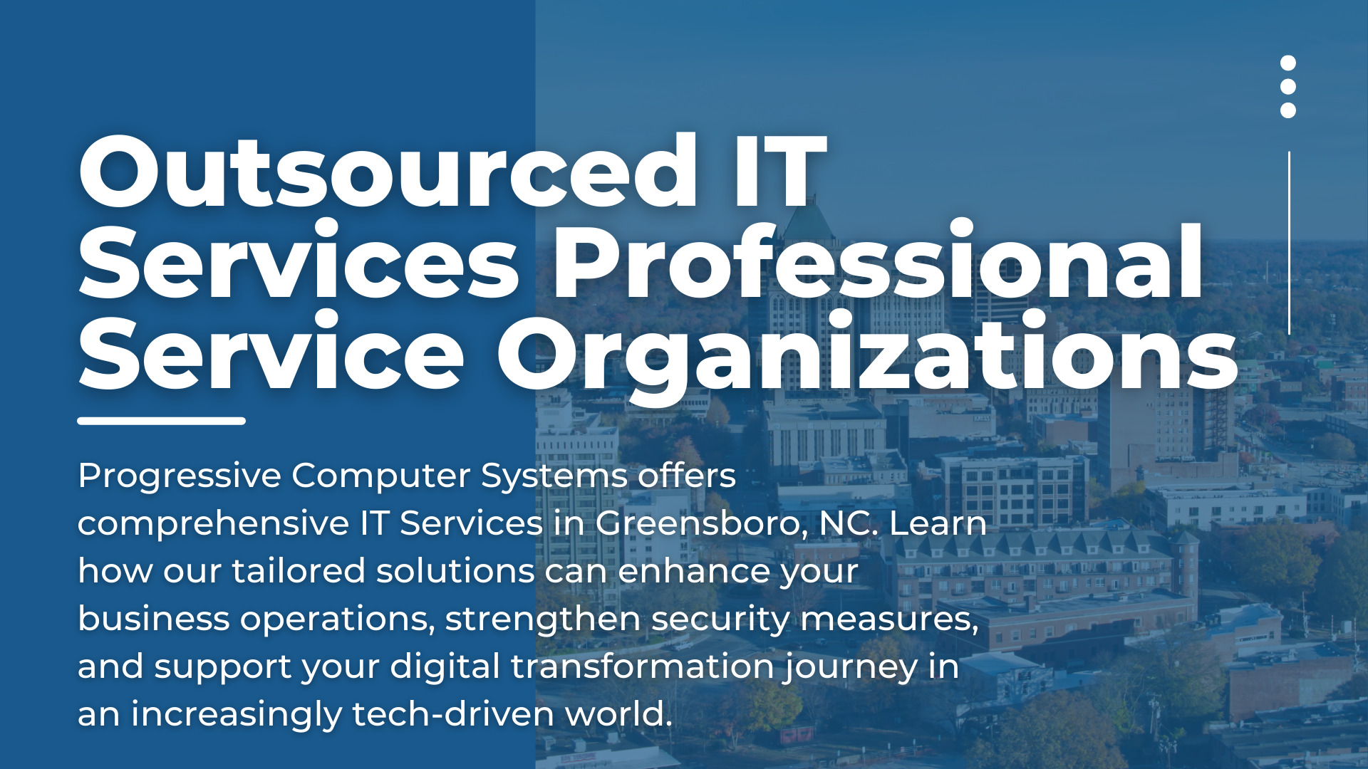 Outsourced IT Services For Professional Services | PCS